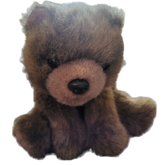 Ty | Toys | Ty Classic 997 12 Brown Grizzly Bear Laying Down | Poshmark